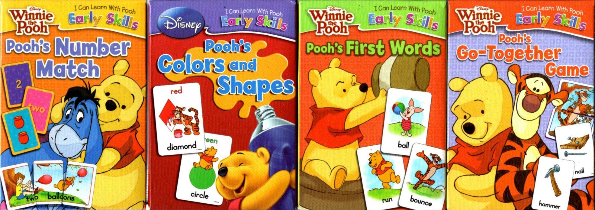 Buy I Can Learn with Pooh Early Skills - Learning Cards ~ Complete Set ...