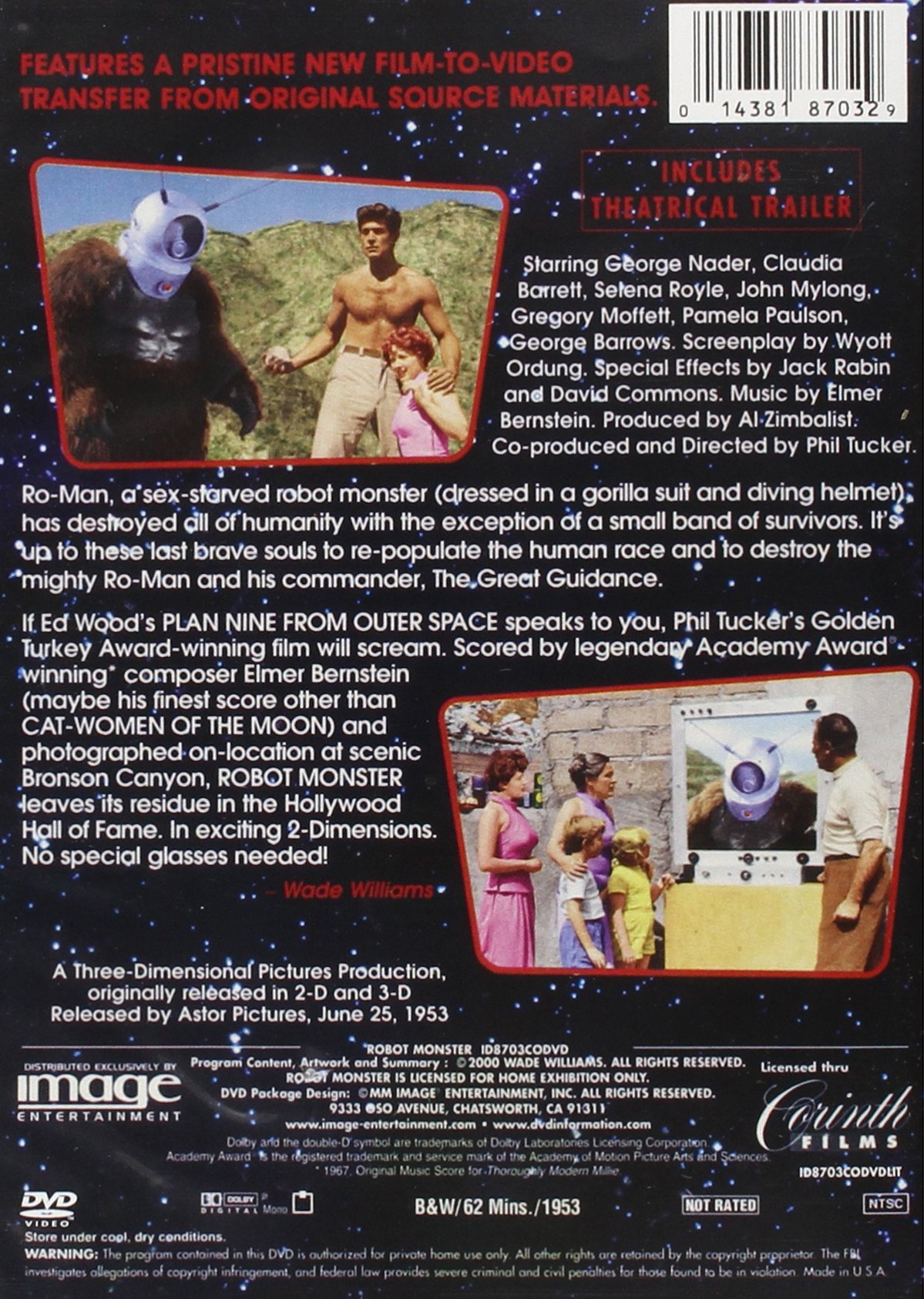 Mua Robot Monster Robot Monster DVD Blu-ray VHS Tape trên Amazon Mỹ ...