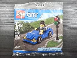 Amazon.com: LEGO City Blue Car 30349 polybag: Toys & Games