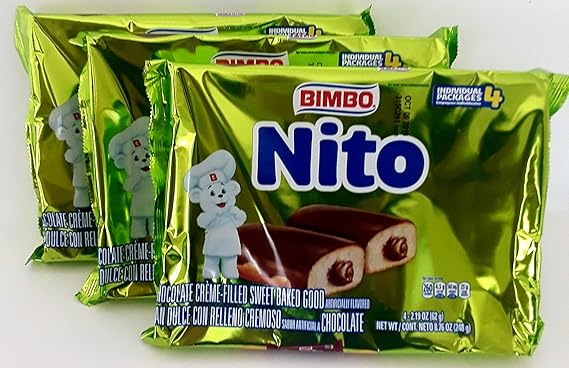 Amazon.com : 3 Bimbo (Nito Multipack 4pz) : Grocery & Gourmet Food
