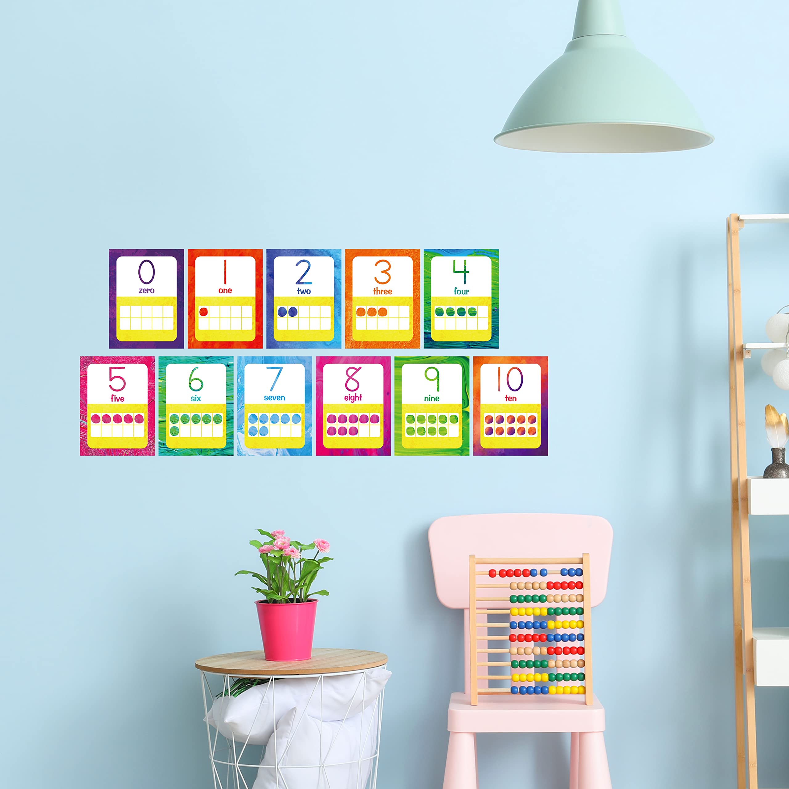 Mua 64 PCS Educational Cards, Laminated Water/Tear Proof Preschool ...