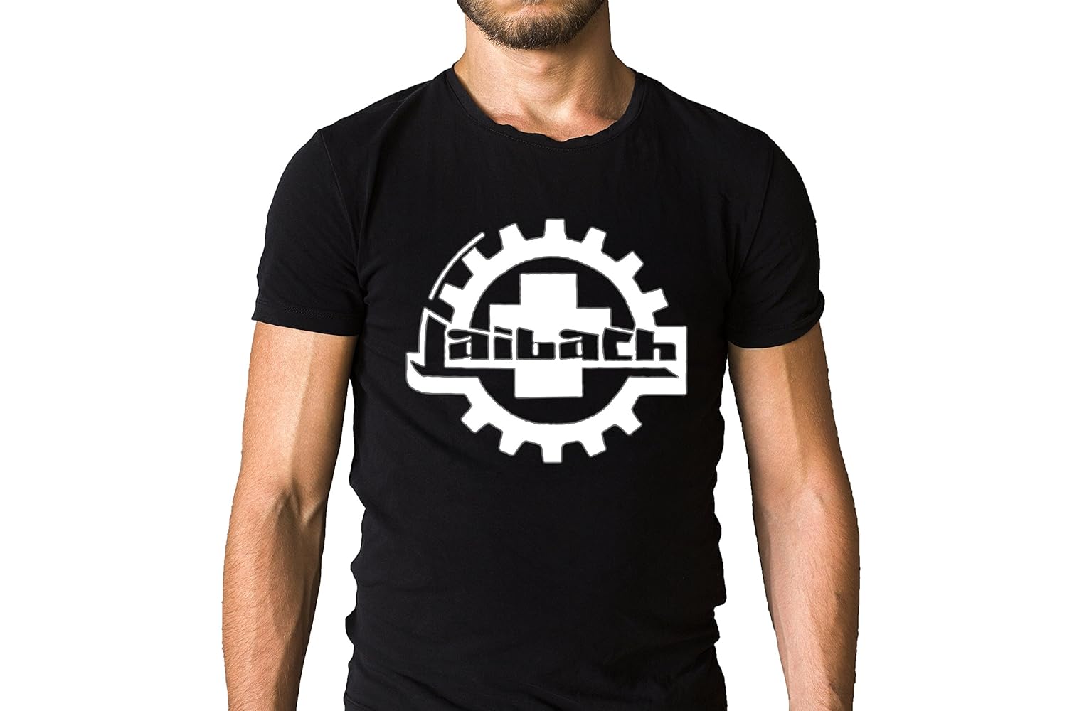 Laibach Band Logo Black T Shirt | Seknovelty