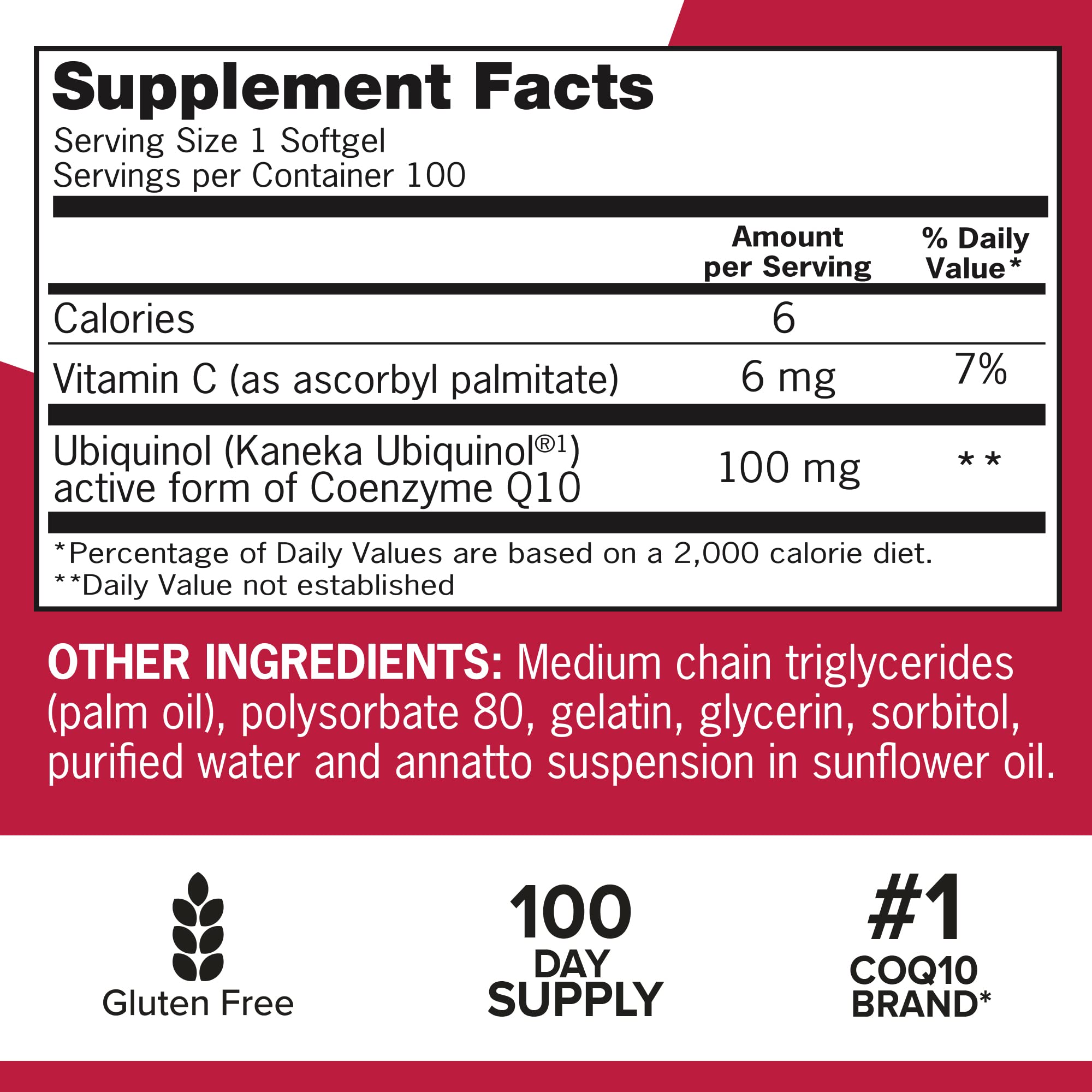 Mua Qunol Mega Ubiquinol 100mg CoQ10, Superior Absorption, Patented ...