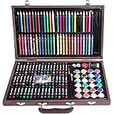 Amazon.com : 168 Piece Art Set,Painting & Drawing Supplies Kit with ...