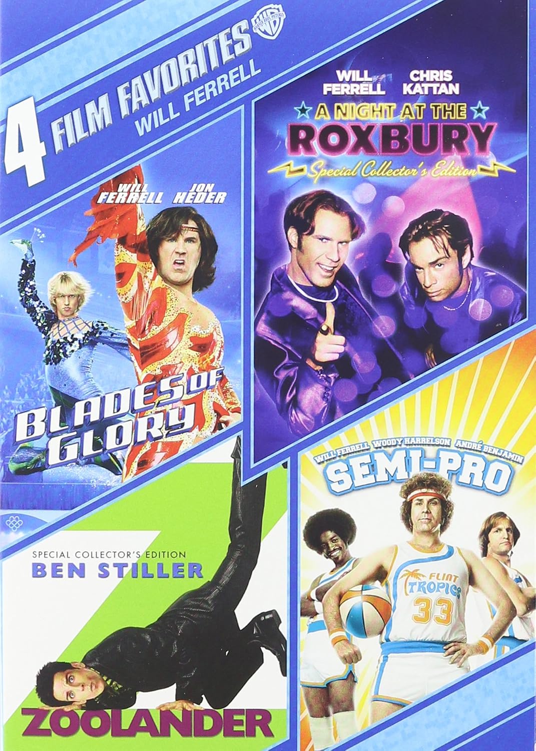 4 Film Favorites: Will Ferrell DVD Region 1 US Import NTSC: Amazon.co ...