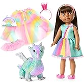 Amazon.com: American Girl WellieWishers 14.5-inch Kendall Doll Playset ...