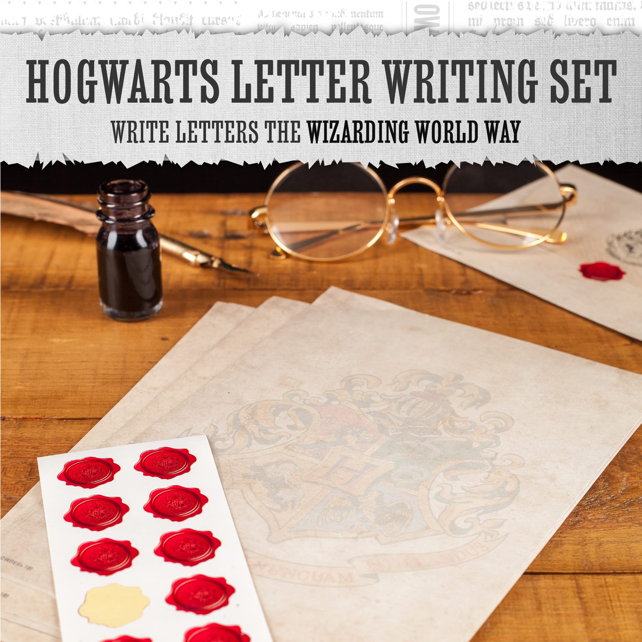 Mua Paladone Hogwarts Acceptance Letter Writing Stationery Set - 10 ...