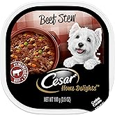 CESAR HOME DELIGHTS Wet Dog Food Slow Cooked Chicken & Vegetables ...
