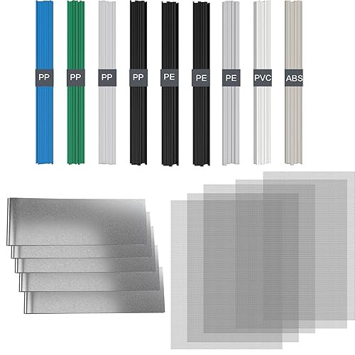 Plastic Welding Rods Kit for 150W plastic welder gun kit, bumper ...