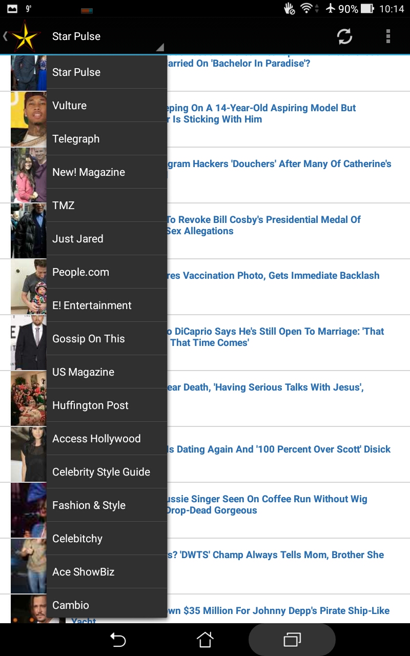 Celebrities Online News:Amazon.com:Appstore for Android