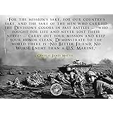 Amazon.com: USMC Motivation Poster General James Mattis Poster 18x24 ...