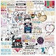 Amazon.com: 110 PCS Medical Assistant Stickers,Medical Assistant ...