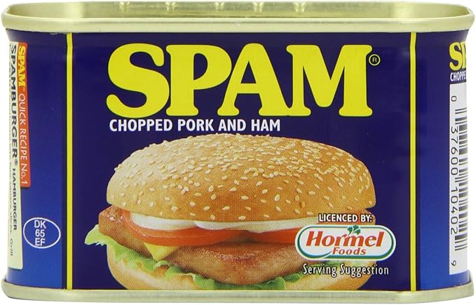 SPAM Original Chopped Pork and Ham 200 g (Pack of 6): Amazon.co.uk: Grocery