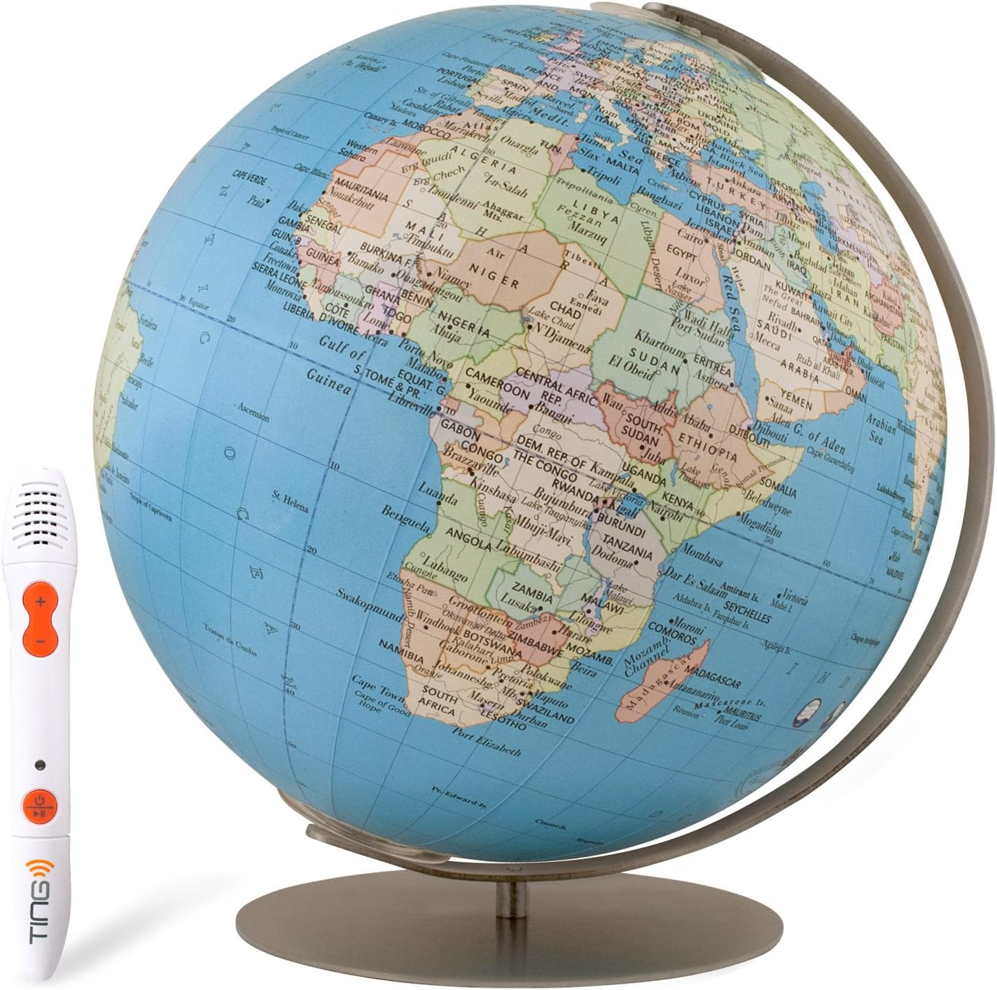 World Map Interactive Globe Detailed Map