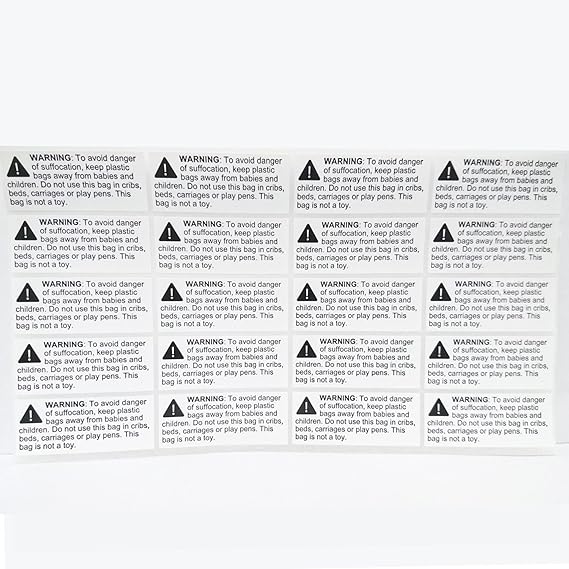 Free Printable Suffocation Warning Label Printable Word Searches