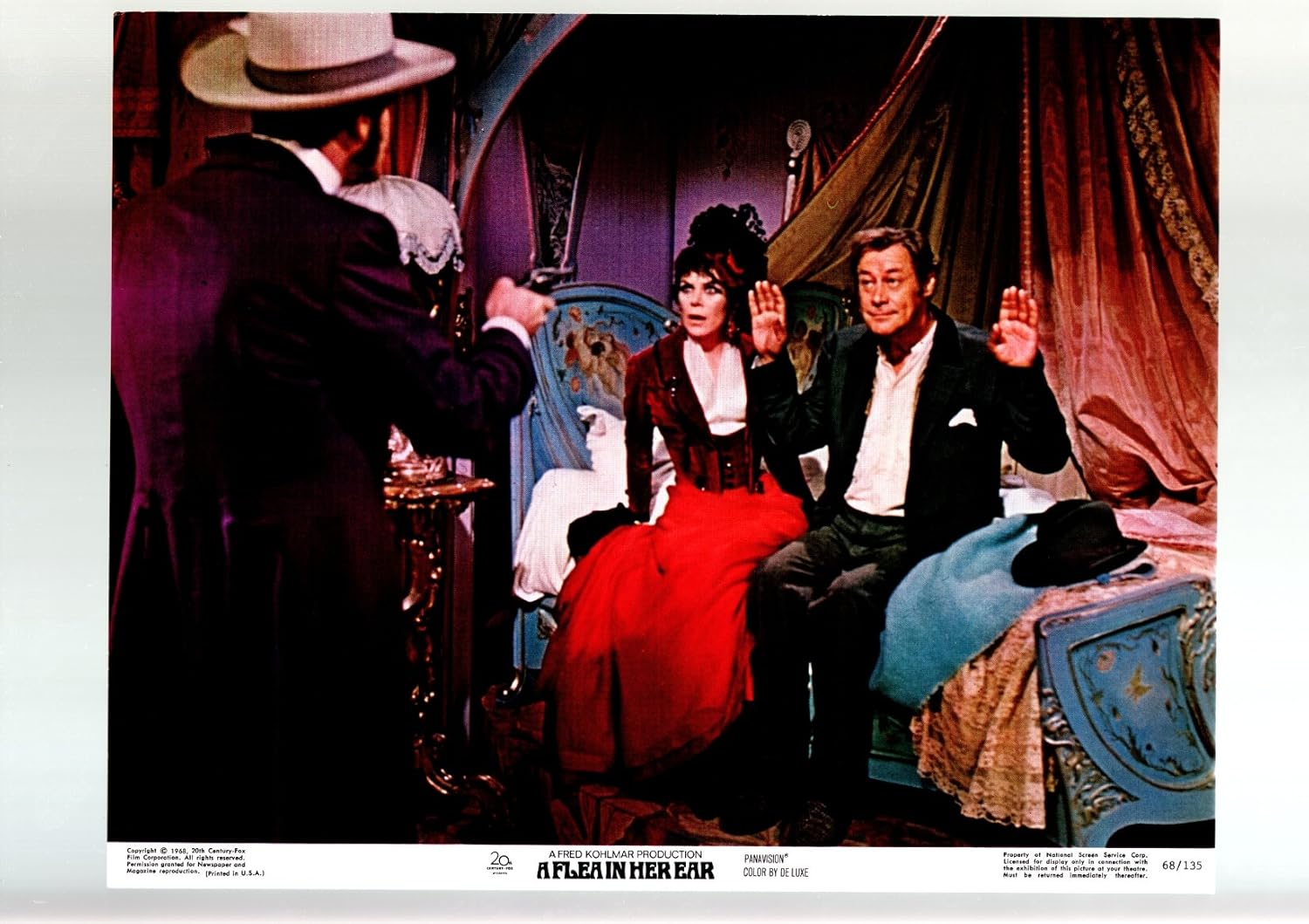 Amazon.com: MOVIE POSTER: A FLEA IN HER EAR-1968-LOBBY CARD-FN-COMEDY ...