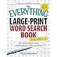 Amazon.com: The Everything Large-Print Word Search Book, Volume II: 150 ...