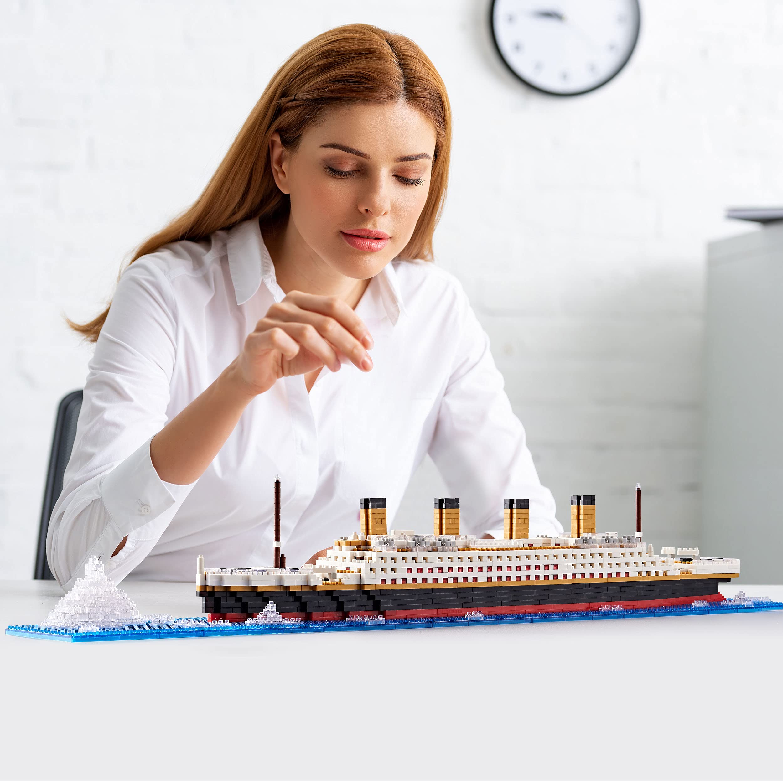 Mua YaJie Titanic Miniature Building Blocks Set, 1872PCS DIY Modular ...
