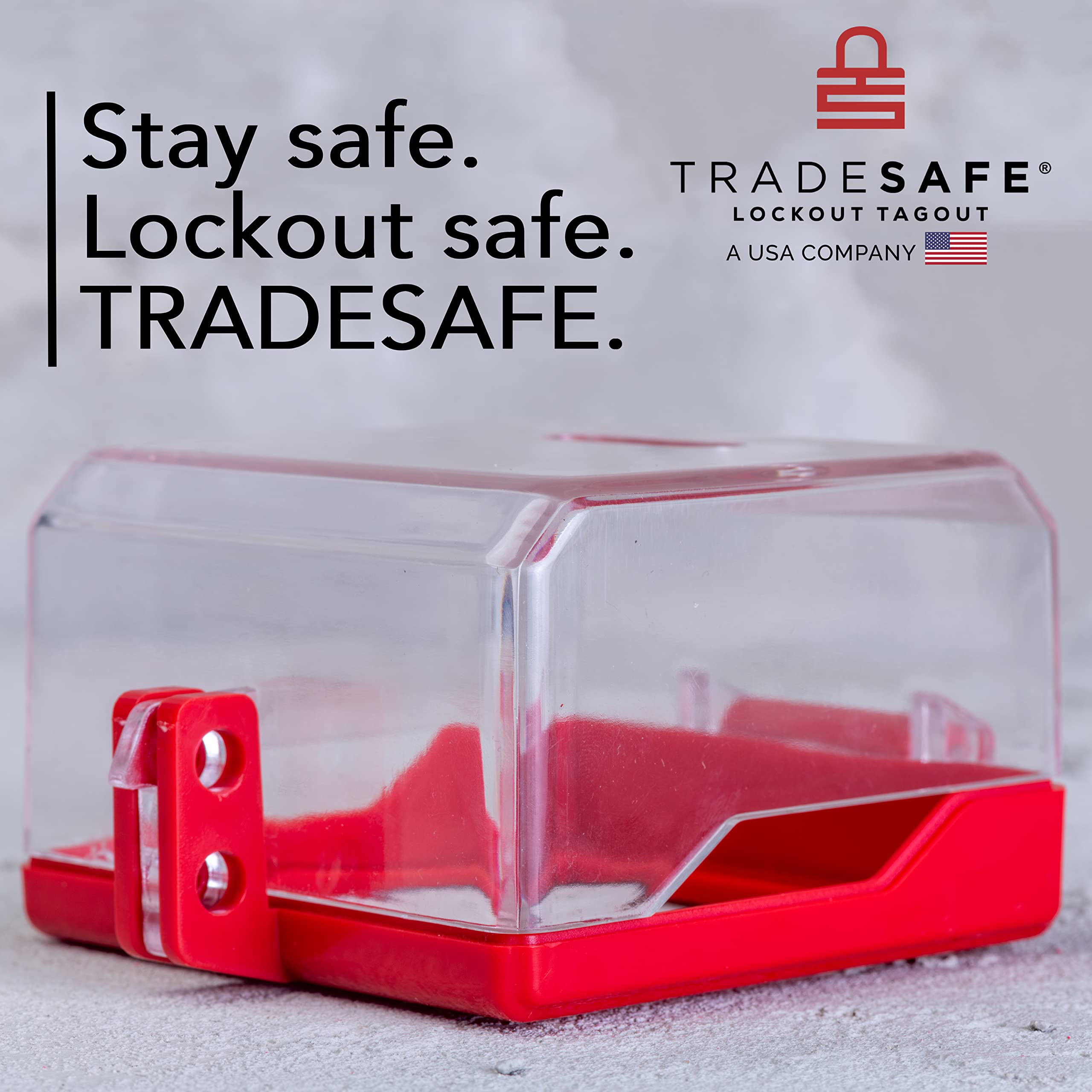 Mua TRADESAFE Emergency Stop Button Cover Lockout - Box Type ...
