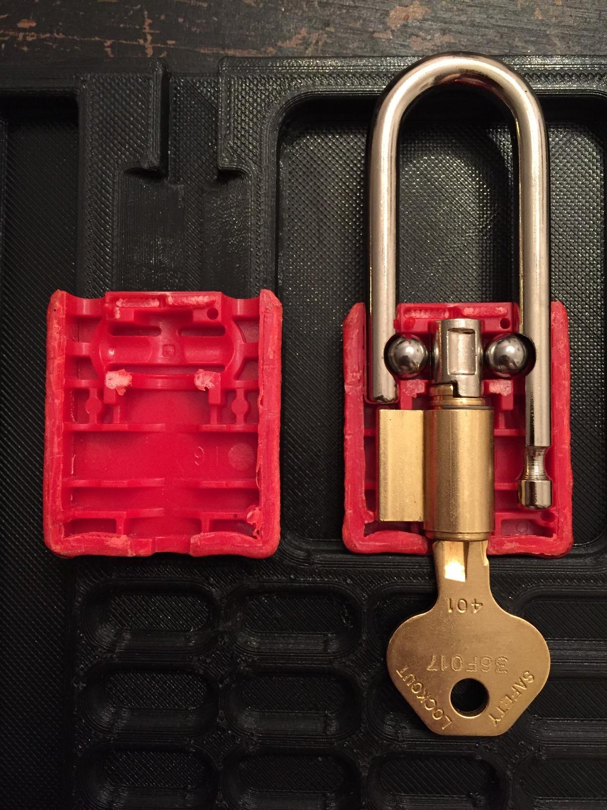 $3/mo - Finance Master Lock 410RED Lockout Tagout Safety Padlock with ...