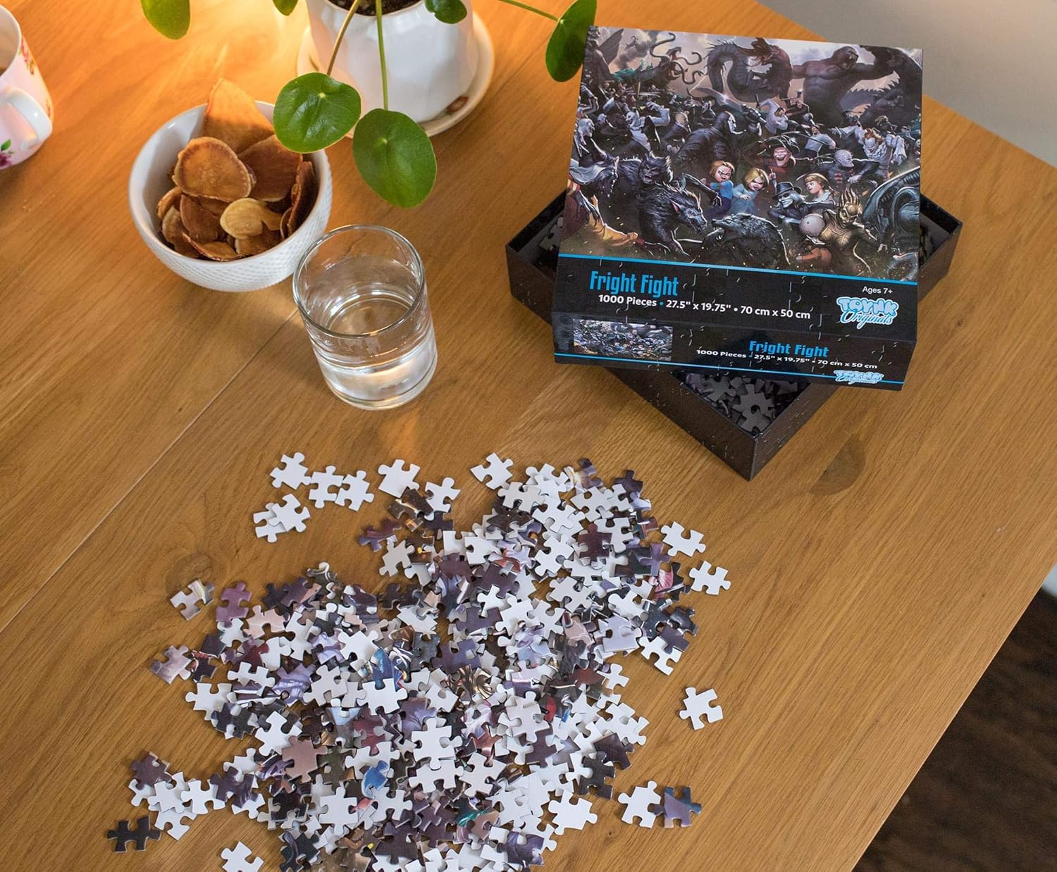 toynk Fright Fight Horror Movie Villain Inspired 1000 Piece Jigsaw ...