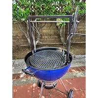 Amazon.com: SANTA MARIA GRILL ATTACHMENT FOR WEBER KETTLE (FOR WEBER ...