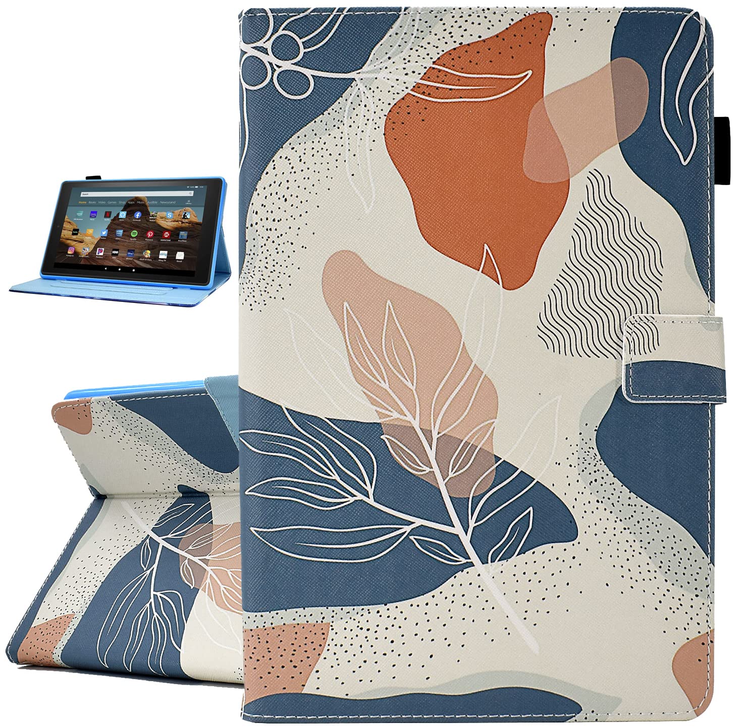 Funut Case for All-New Fire HD 10 Tablet (9th/7th/5th Generation, 2019 ...