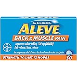 Amazon.com: Aleve Back and Muscle Pain Tablets, Fast Acting All Day ...