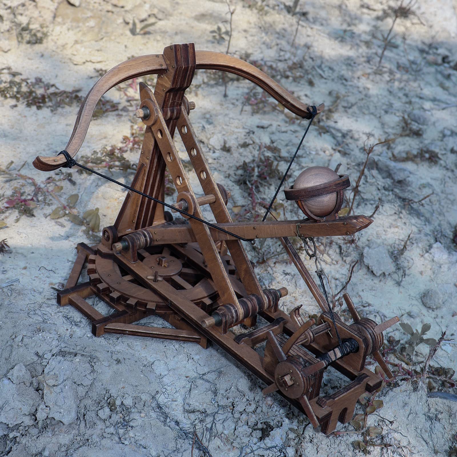 Mua Adjustable Crossbow Siege Ancient Chariot Catapult Machinery Stone ...