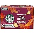 Amazon.com: Starbucks K-Cup Coffee Pods, Fall Blend for Keurig Brewers, 100% Arabica, Limited ...
