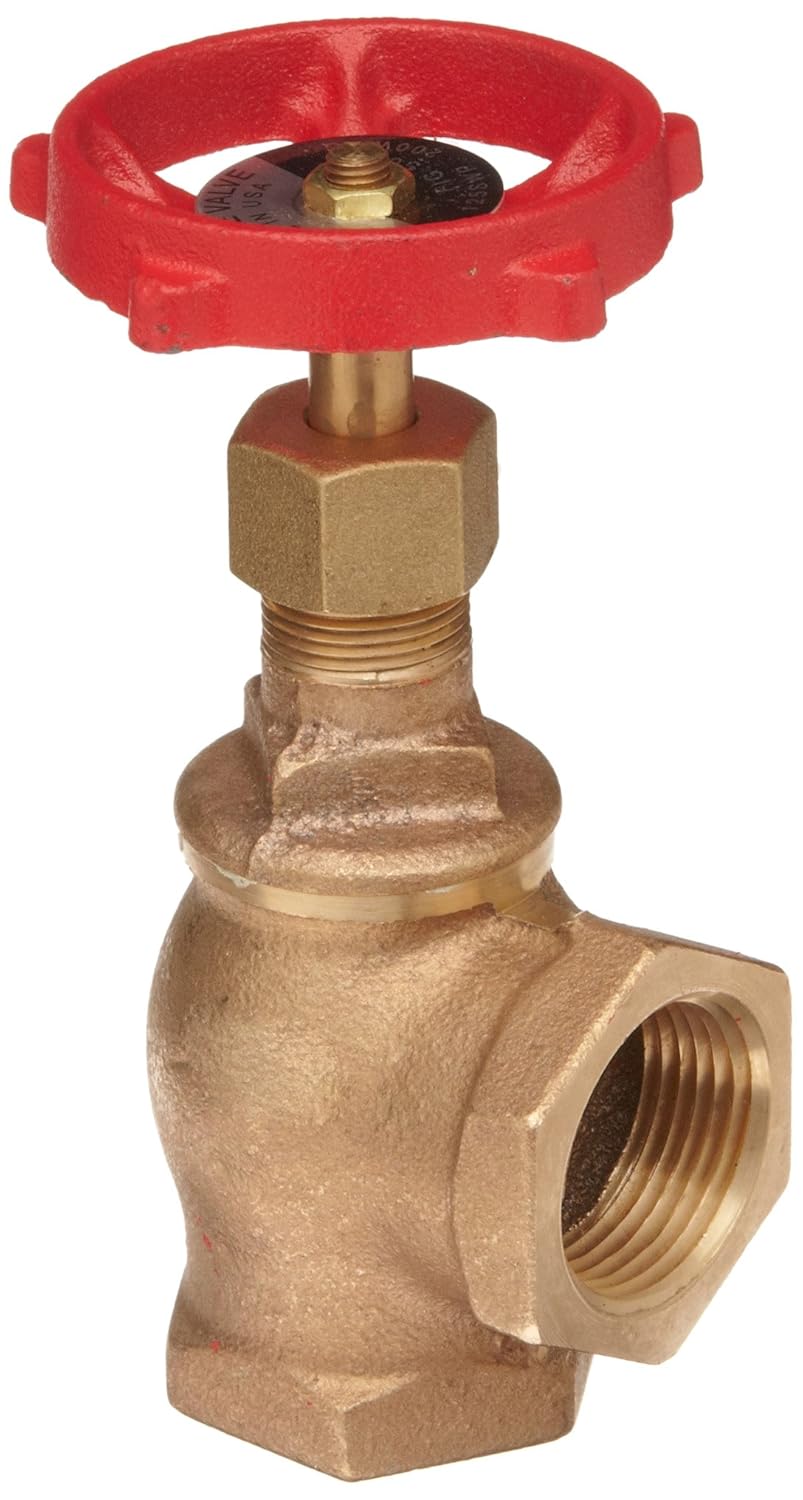 3/4 NPT Female Threaded Bonnet Inline Milwaukee Valve 502 Series Bronze ...