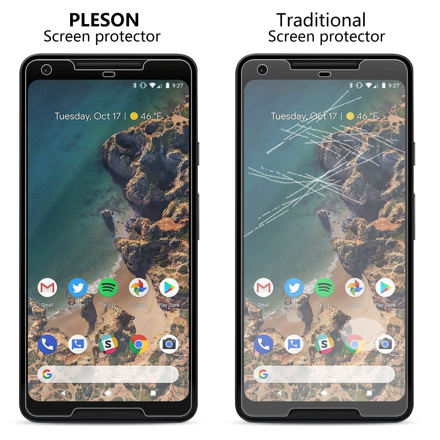 Pixel 2 and 2XL screen protector megathread? : r/GooglePixel