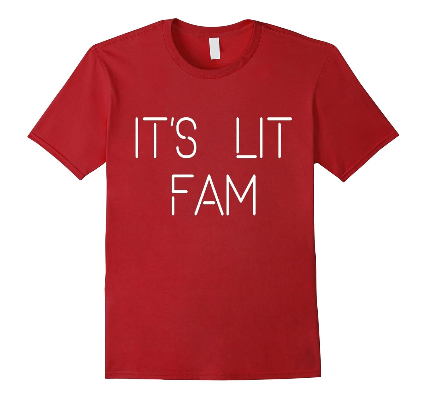 Funny It’s lit fam T-Shirt Fun Summer Party Spring Break-Art – Artvinatee