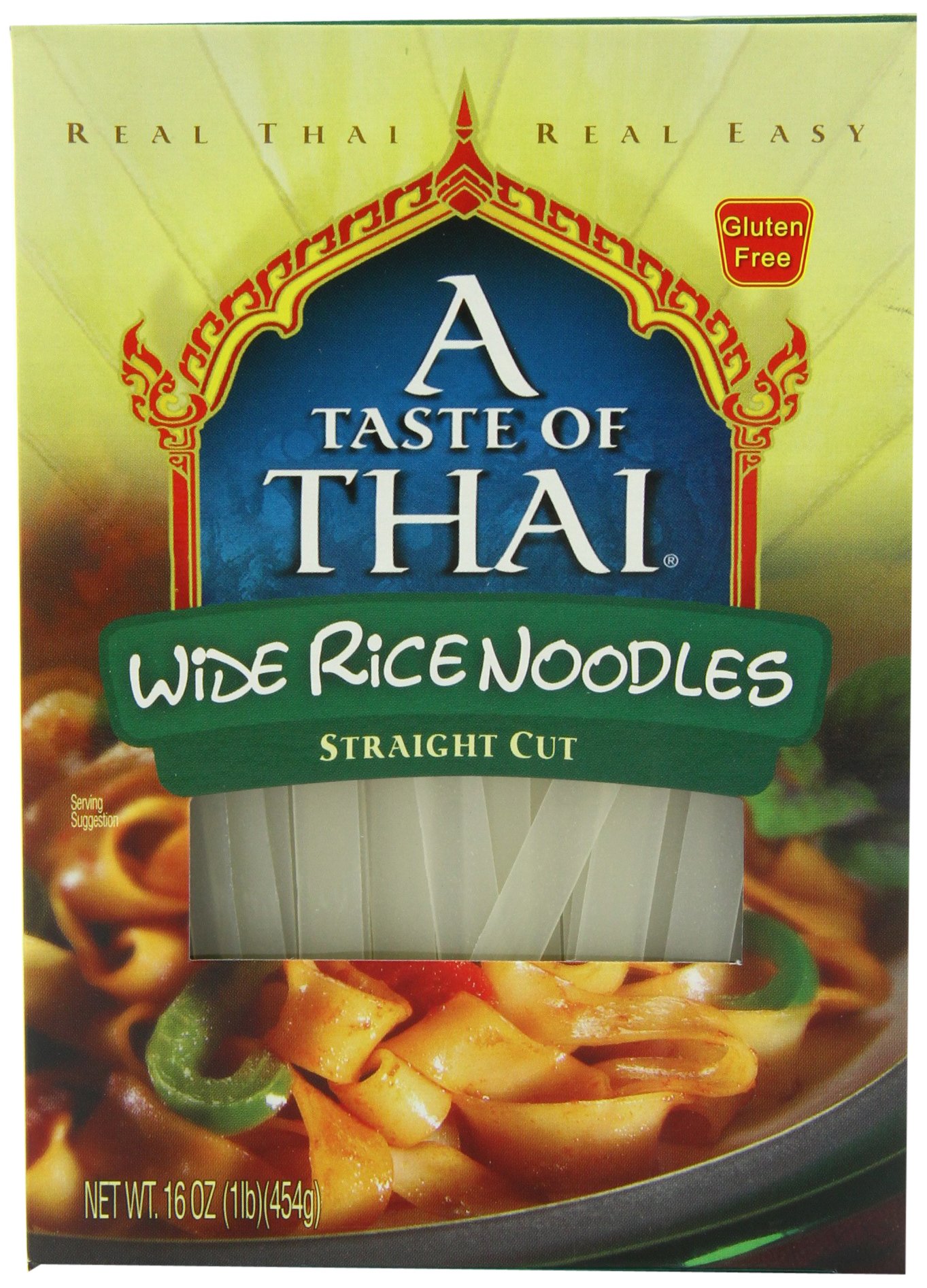 Amazon.com : A Taste of Thai Rice Noodles, 16-Ounce Boxes (Pack of 6 ...
