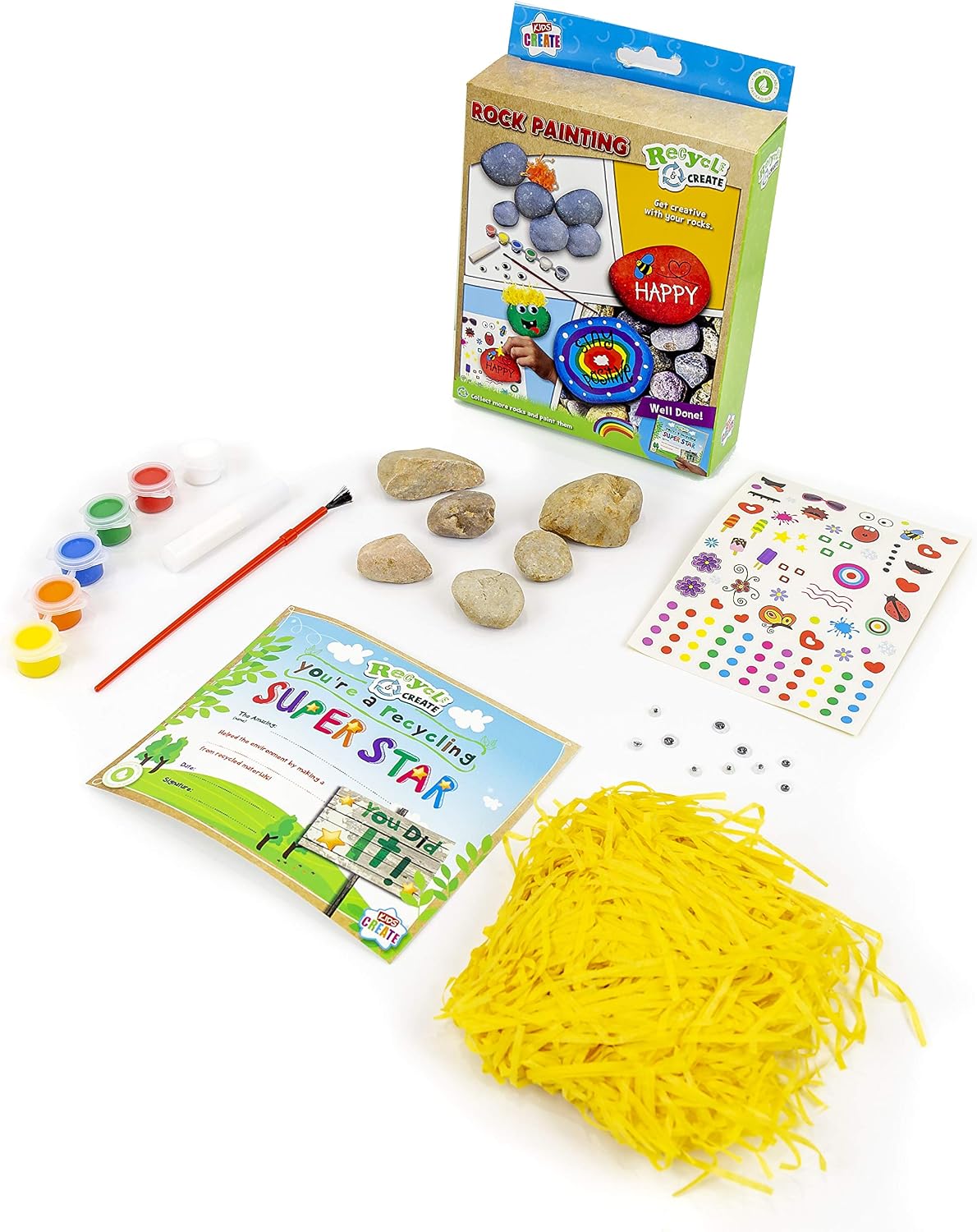 Kids Create – Recycled Paint Your Own Rocks – Kids Craft Rock Painting ...