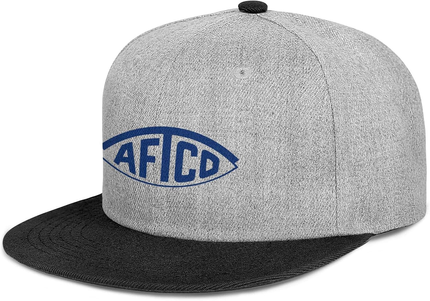 Unisex Man's Blue-Fishing-Fish-AFTCO-Mfg-Co-Logo-Flat Hats Hipster ...
