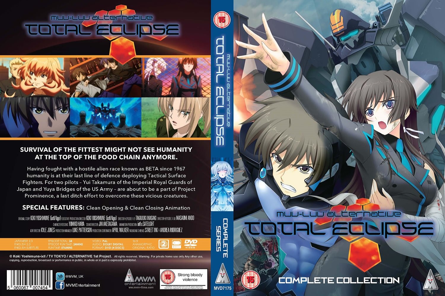 Mua Muv-Luv Alternative - Total Eclipse: Complete Collection [DVD] trên Amazon Anh chính hãng ...