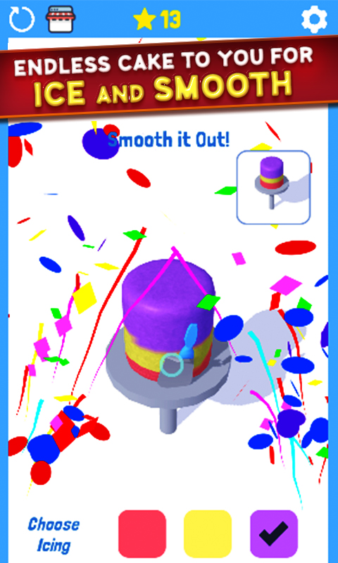 Amazon.com: Perfect Cake Icing and Smoothing - Cake Decorating Game ...