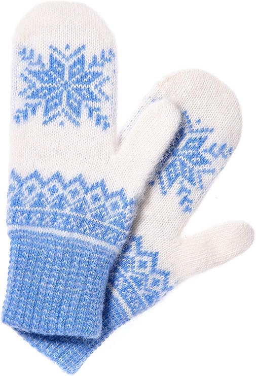 Tourmania Wool Gloves Mittens for Women are Best for Cold Weather ...