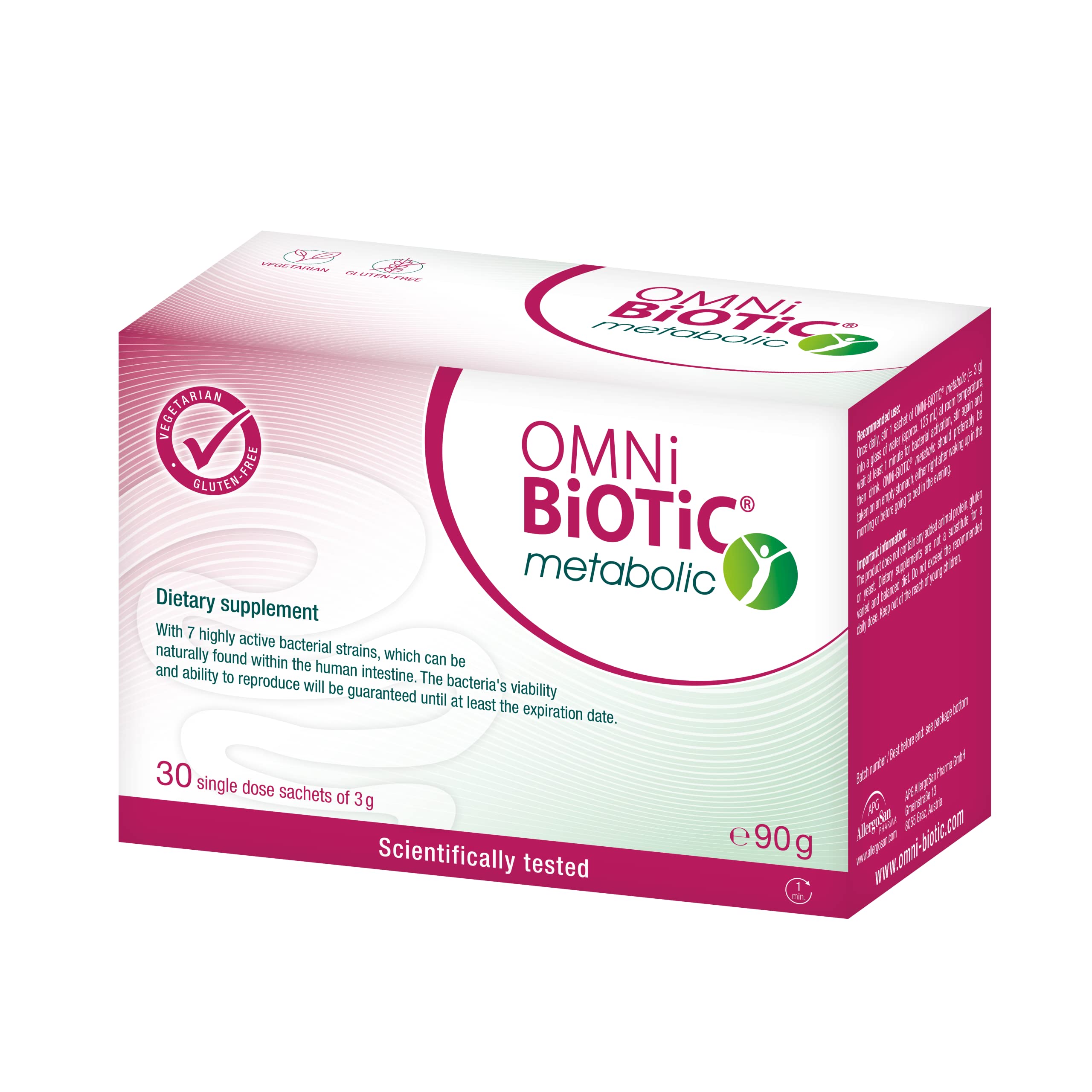 Mua OMNi BiOTiC metabolic | 30 sachets (90g) | 7 Bacterial strains | 3 ...