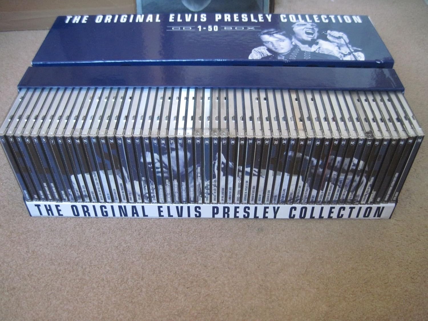 - THE ORIGINAL ELVIS PRESLEY COLLECTION 50 CDs BOX SET - Amazon.com Music
