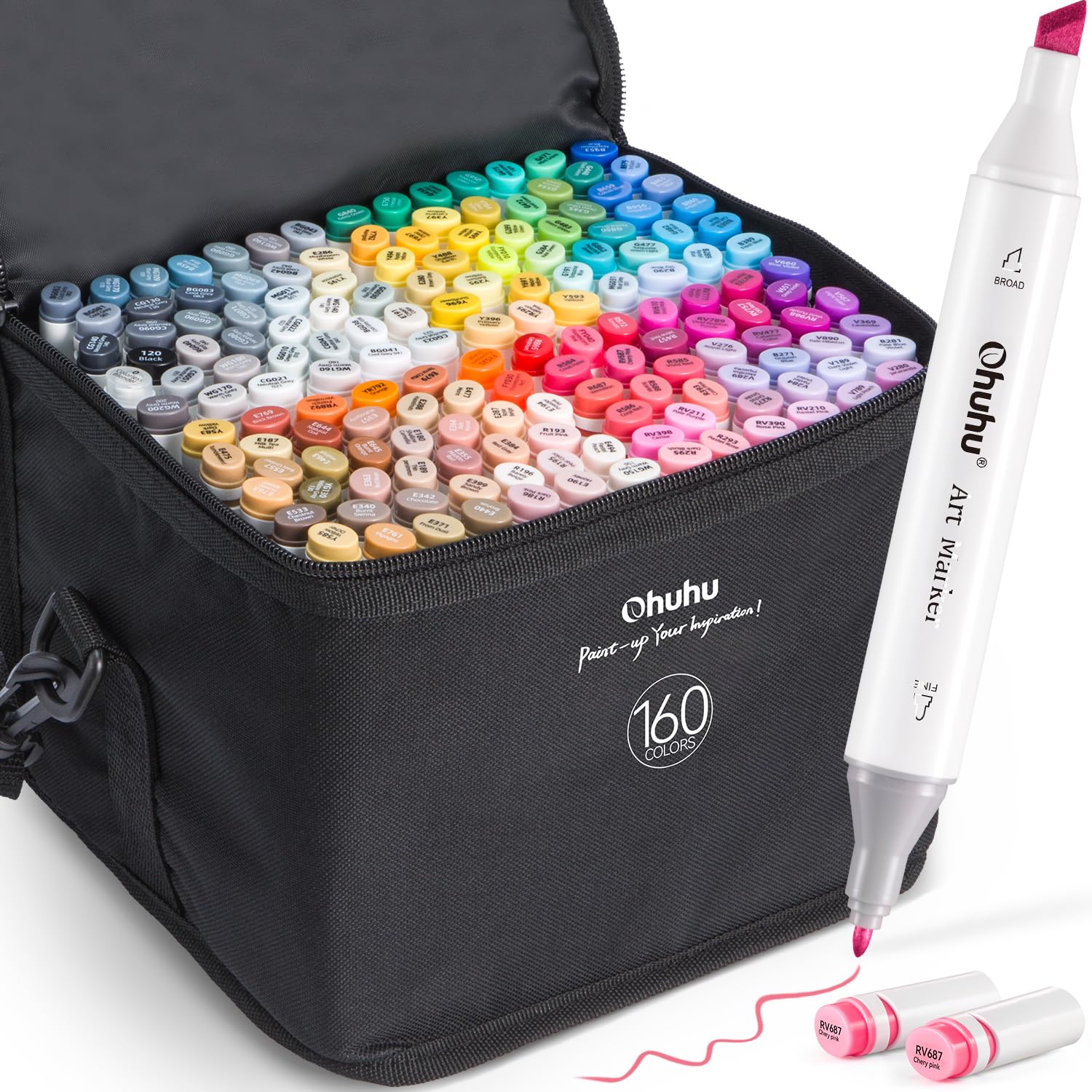 Mua Ohuhu Alcohol Markers - Double Tipped Art Marker Set for Artist ...