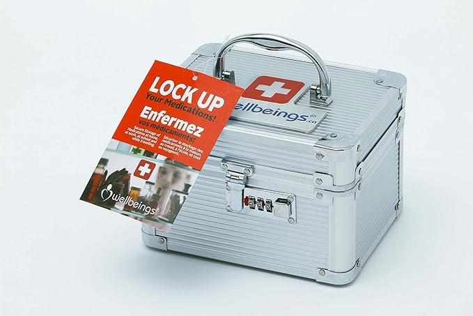 Standard Medication Lock Box: Amazon.ca: Home & Kitchen