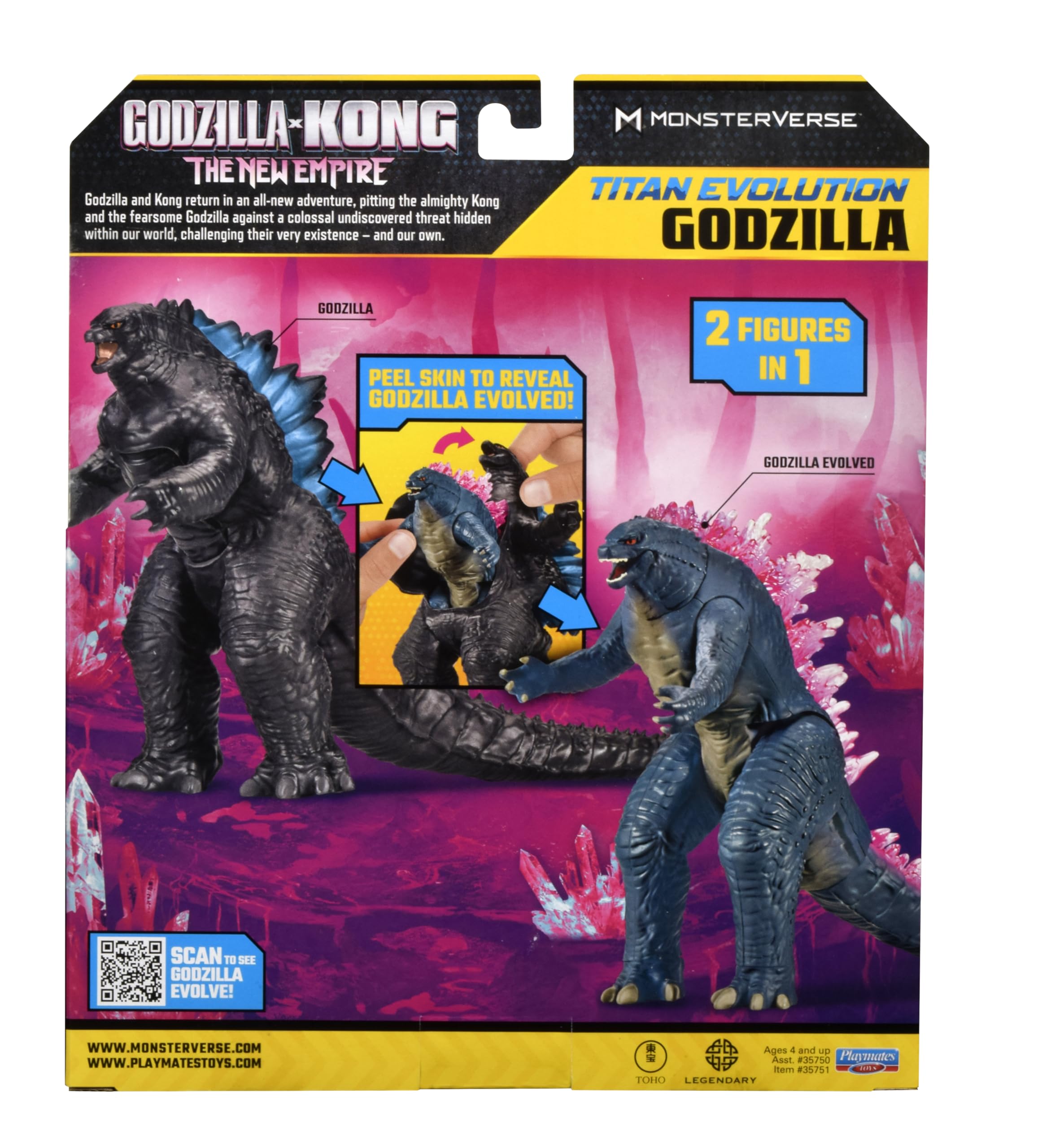 Mua Godzilla 7" Titan Evolution (Peel Skin to Reveal Evolved) Godzilla ...