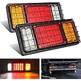 Amazon.com: NWpangu LED Truck Tail Lights, LED Trailer Rear Light Brake Lights Turn Signal ...