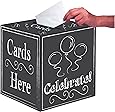 Amazon.com: Creative Converting Chalkboard Card Box, 12" x 12", Black ...