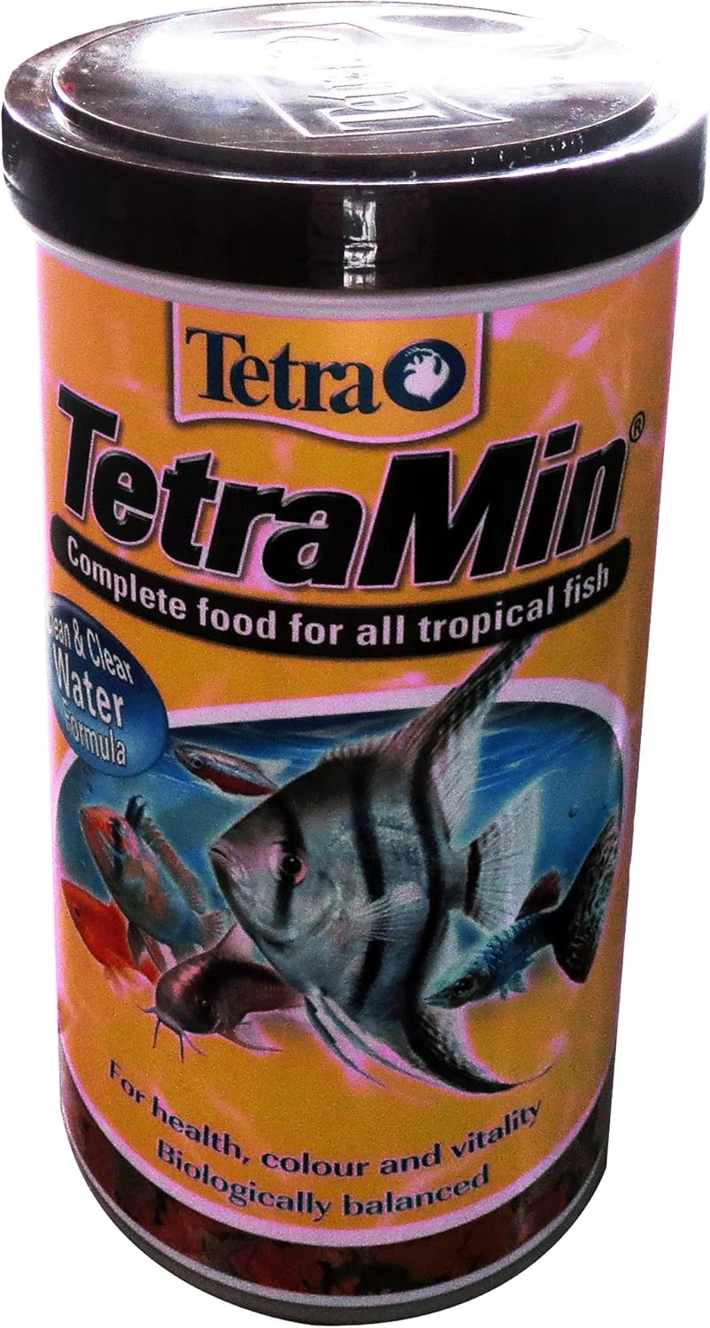 Tetra Tetramin Tropical Fish Food Flakes (200g) (May Vary): Amazon.co ...