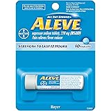 Amazon.com: Aleve Tablets with Naproxen Sodium, 220mg (NSAID) Pain ...