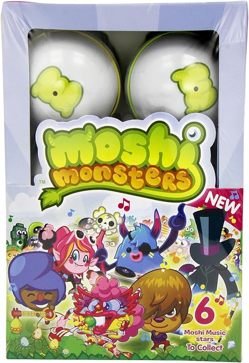 Moshi Monsters Candy and Figure Containers (Pack of 6): Amazon.co.uk ...