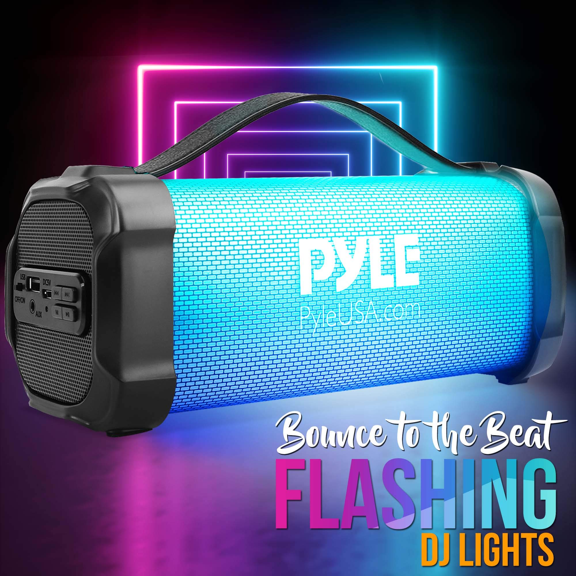 Mua Pyle Wireless Portable Bluetooth Boombox Speaker - 300 Watt ...
